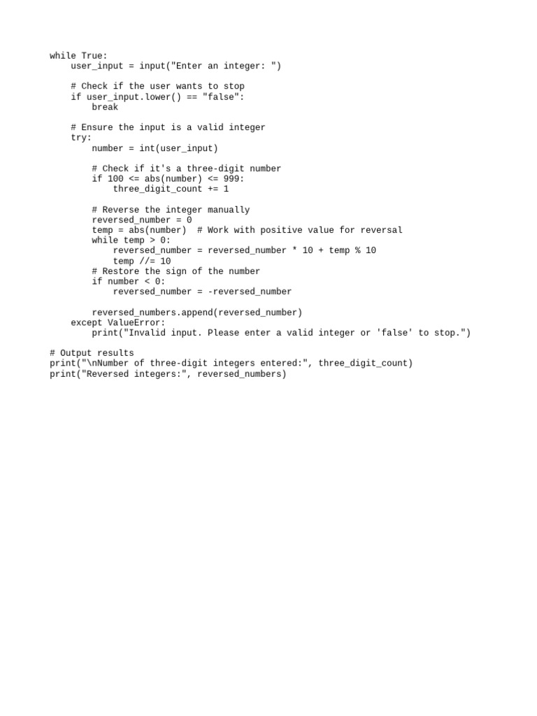 Python Program | PDF