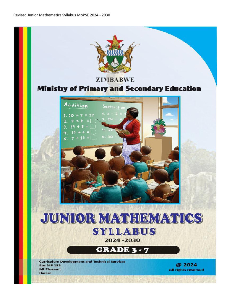 1 Junior Mathematics | PDF | Area | Shape