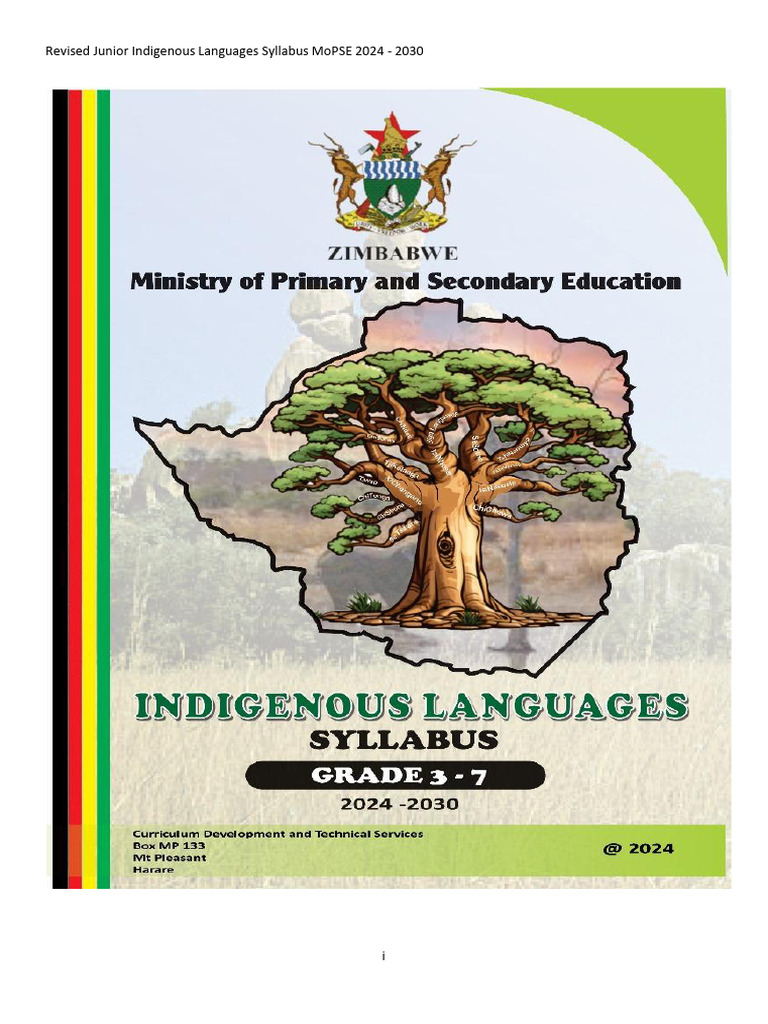 4 Junior Indigenous Languages | PDF