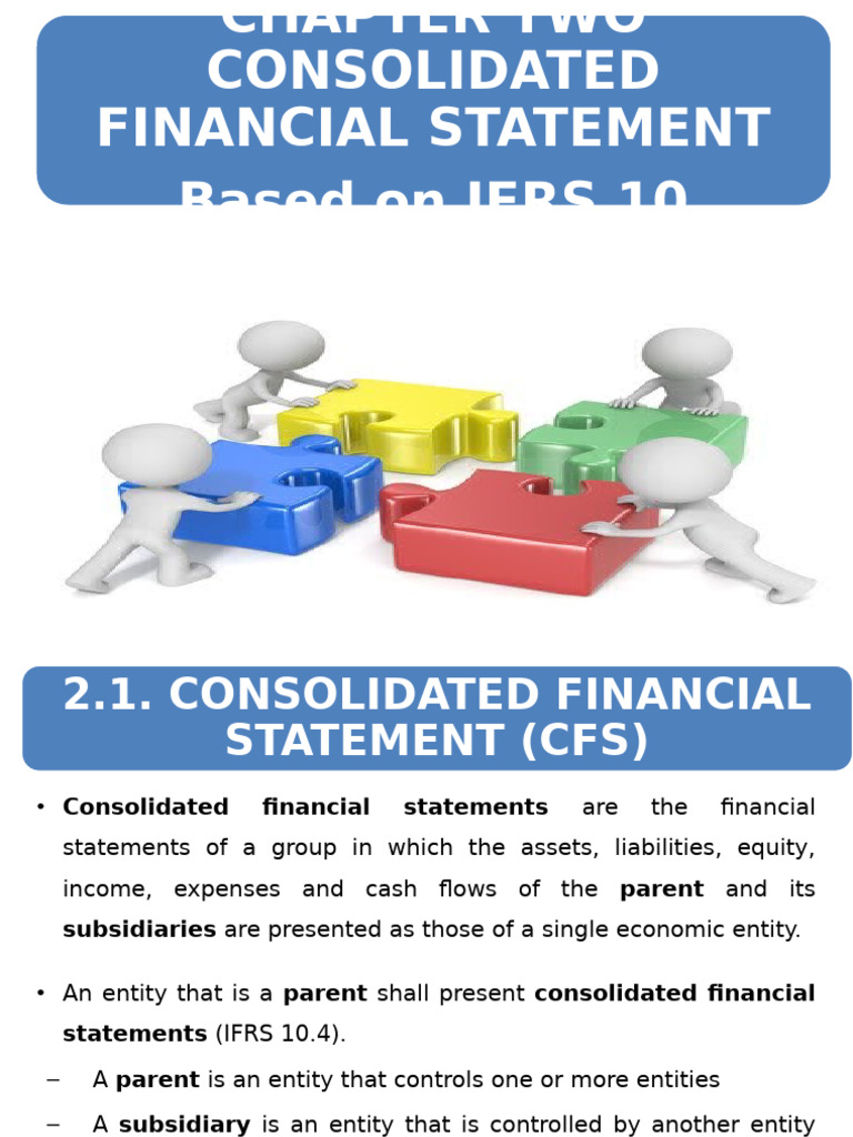Chapter Four CFS[1] | PDF | Equity (Finance) | Goodwill (Accounting)
