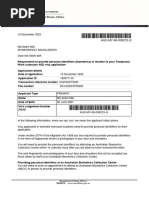 Form 1022: Change of Circumstances | PDF | Travel Visa | Identity Document