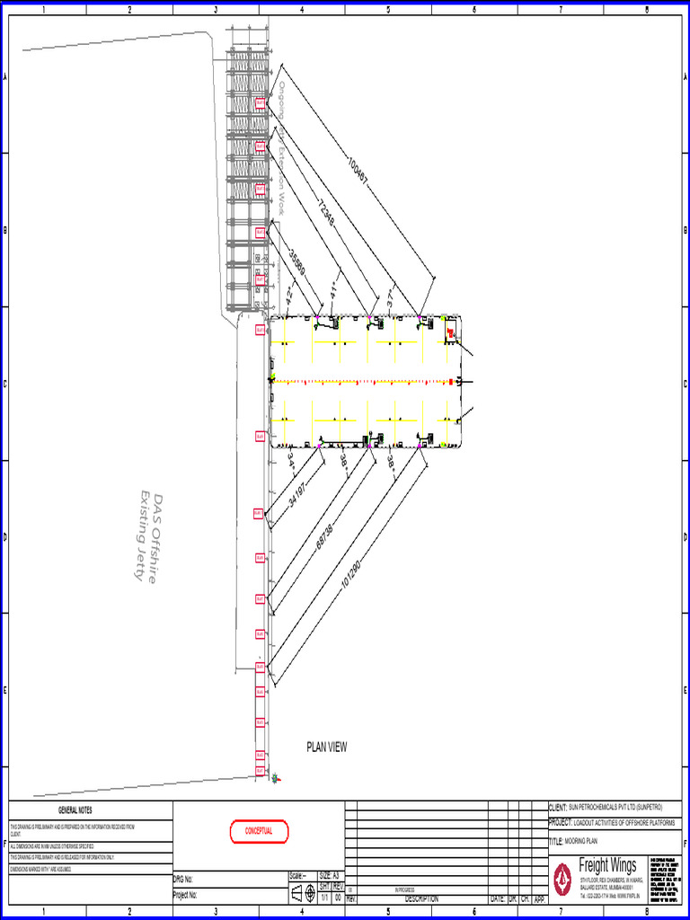 Offshore Mooring Plan for Loadout Activities | PDF