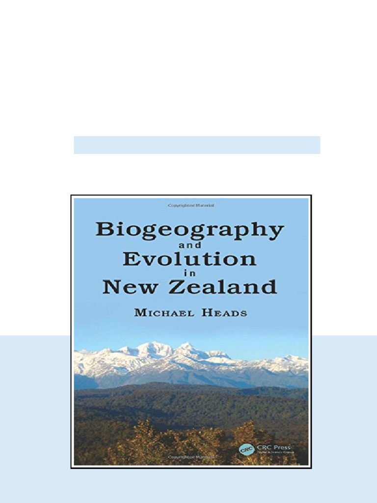 Biogeography And Evolution In New Zealand Michael J Heads Kindle & PDF ...