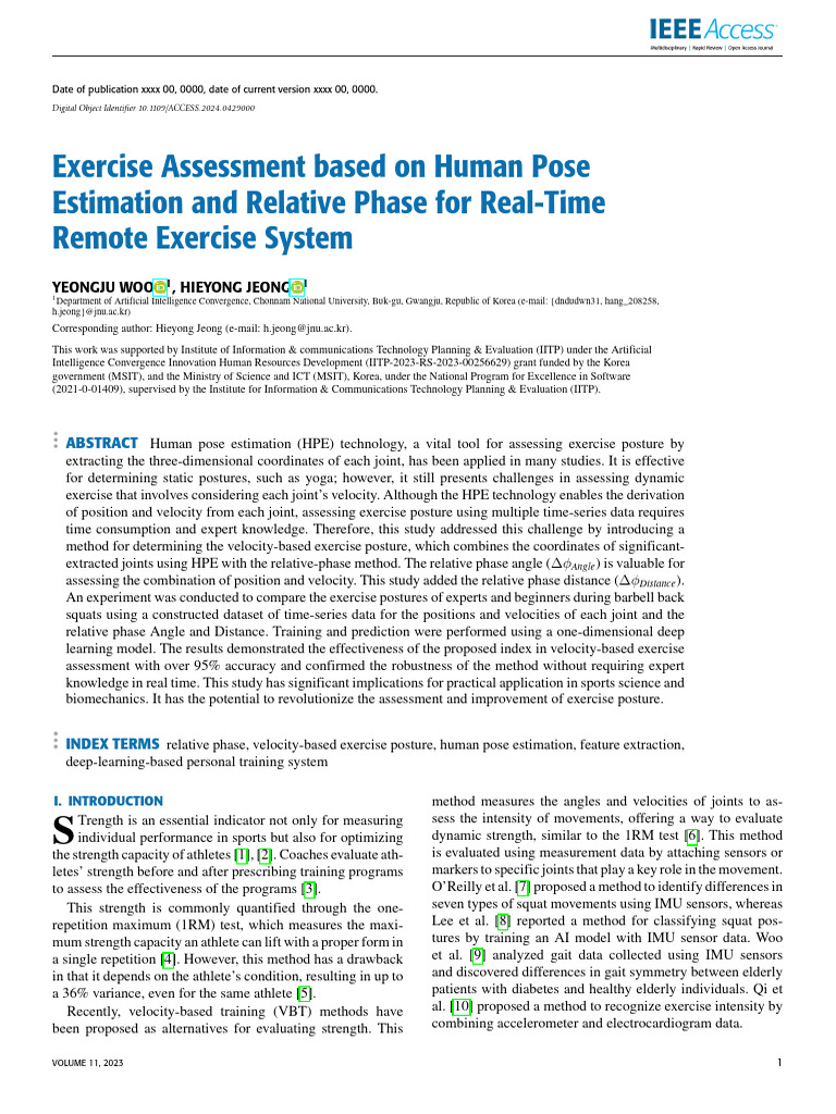 6.Exercise_Assessment_based_on_Human_Pose_Estimation | PDF ...