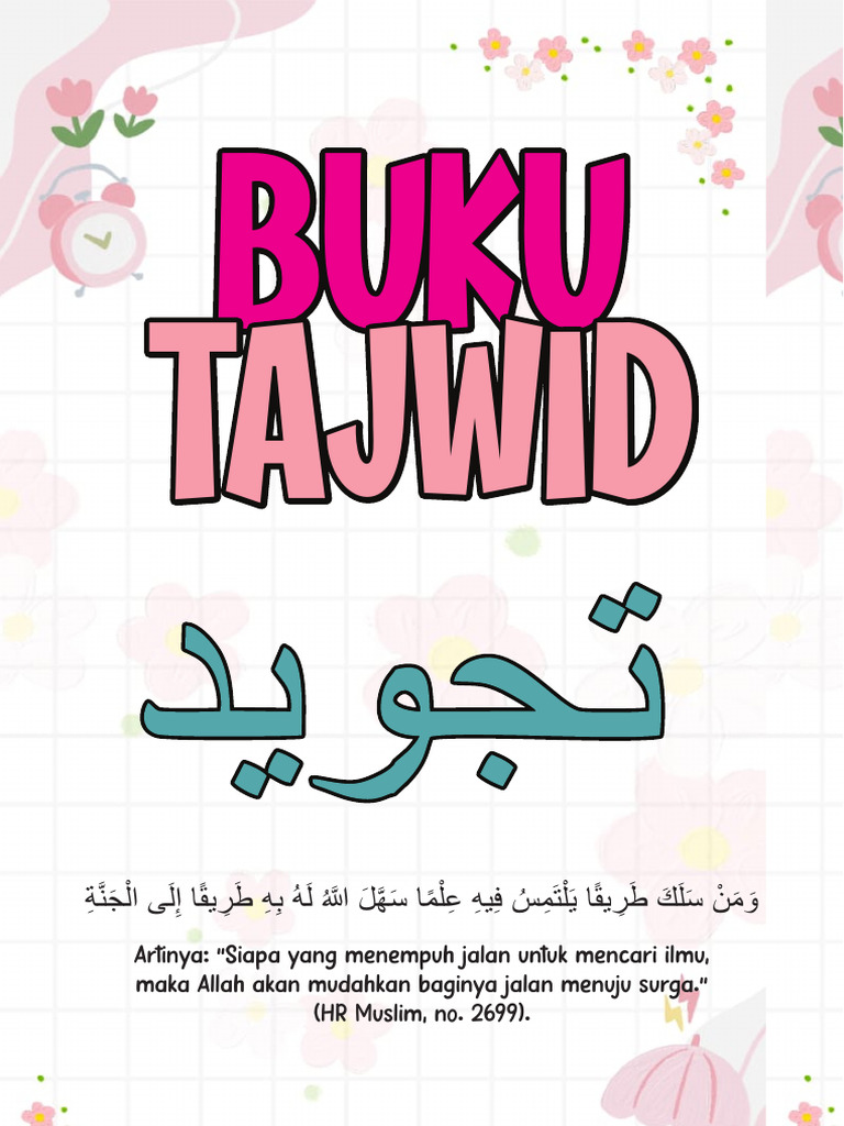 Daftar Isi Buku Tajwid | PDF