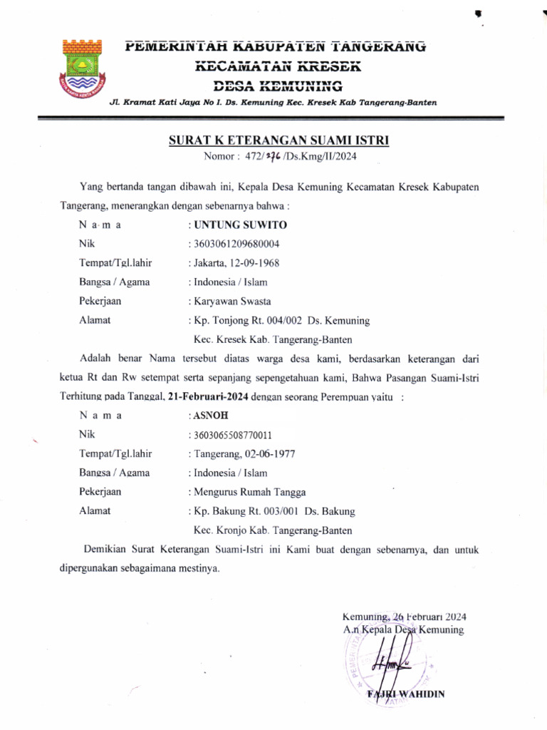 UNTUNG | PDF