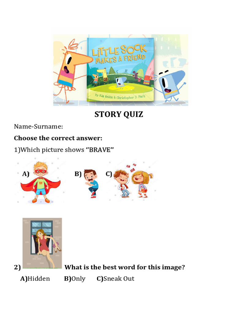 Story Quiz | PDF