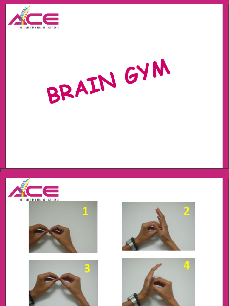 Brain Gym Activities and Games Guide | PDF