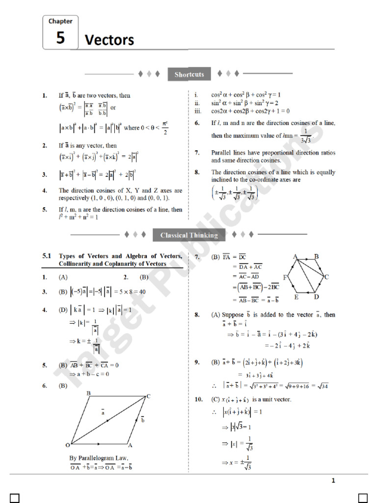 MHT-CET Triumph - Mathematics - Solutions to the Relevant Question of ...