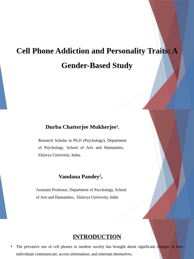 70499 Seminar Durba Ppt | PDF | P Value | Extraversion And Introversion
