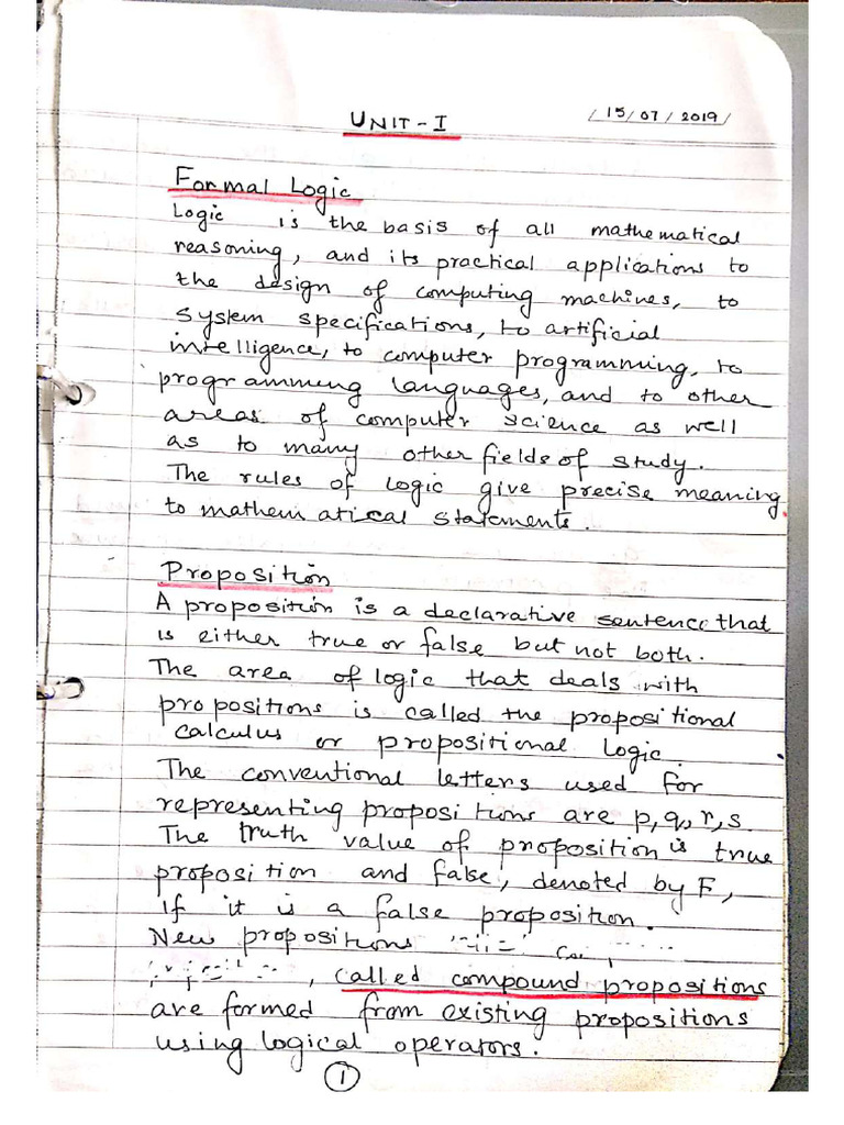 FCS Unit - 1 and 2_compressed | PDF
