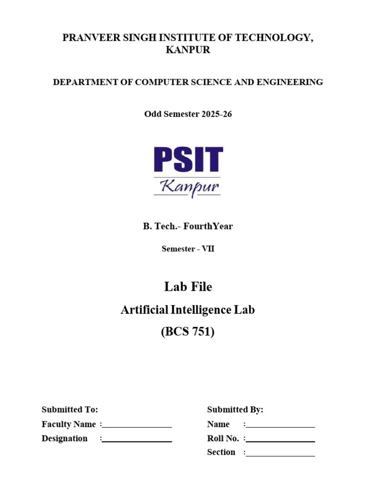 AI File Complete | PDF | Algorithms | Applied Mathematics
