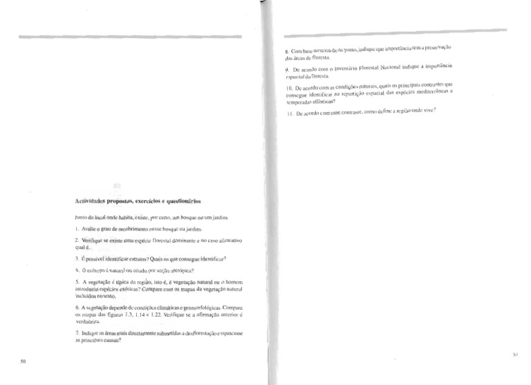 GFA Biogeografia Act Form 1 | PDF | Água | Geociências