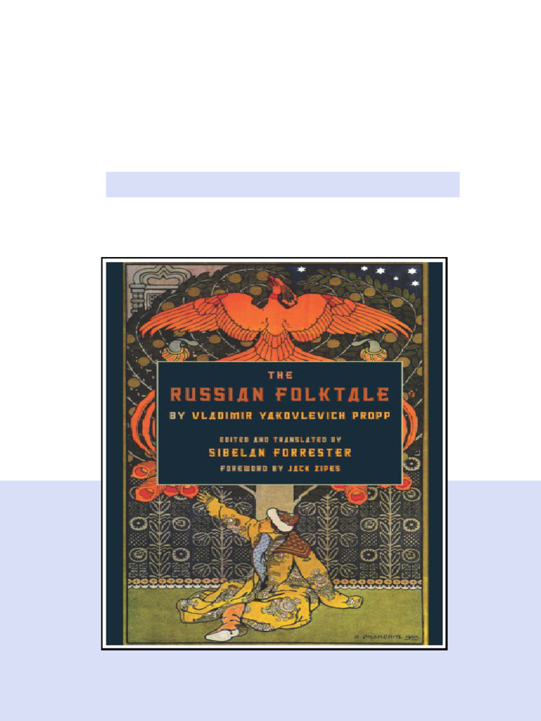 The Russian Folktale Vladimir Propp online reading | PDF | Orpheus | Jason