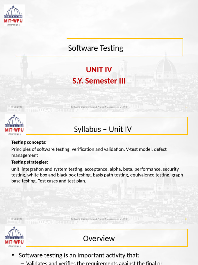 Module Sepm | PDF | Software Testing | Software Development