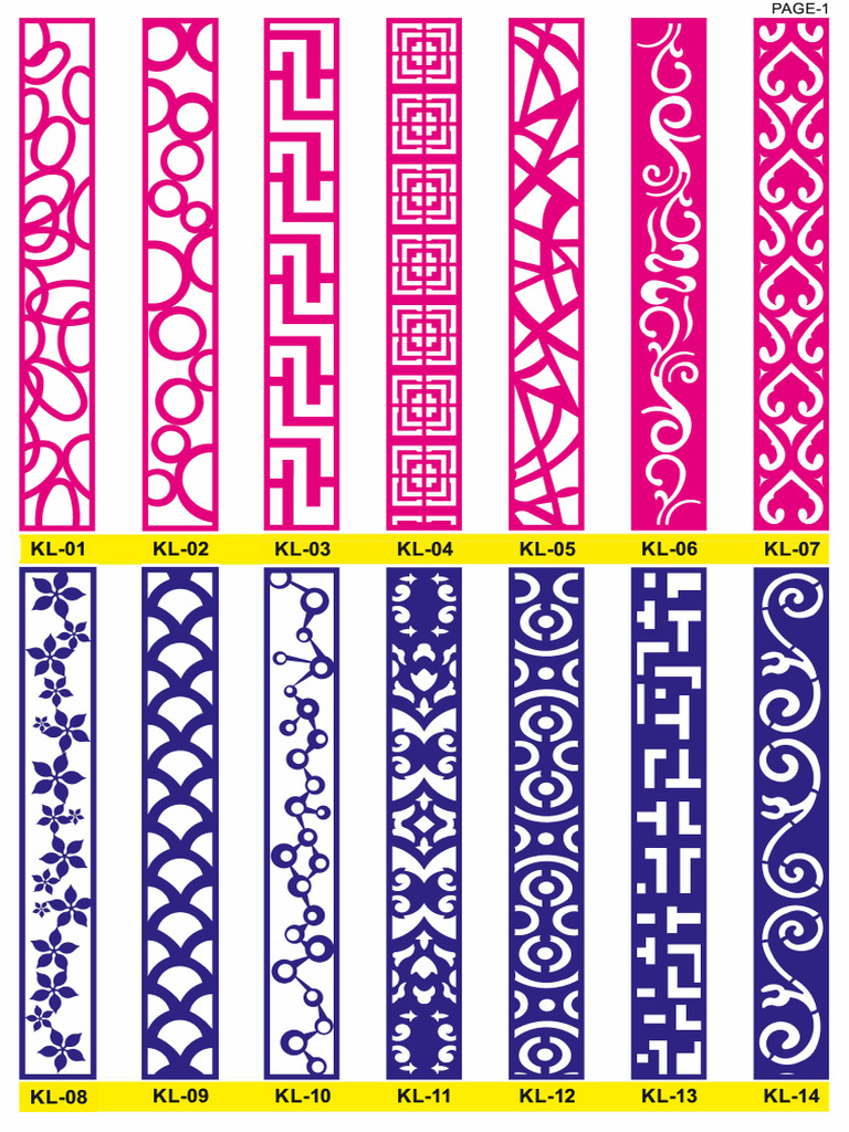 Interior Partition Plate Catalogue - Part1 | PDF