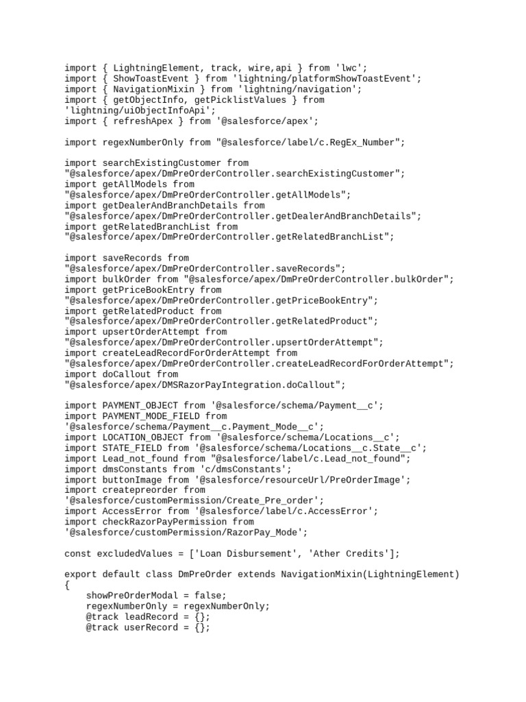 Dmpreorder JS File | PDF | Software Engineering | Computing