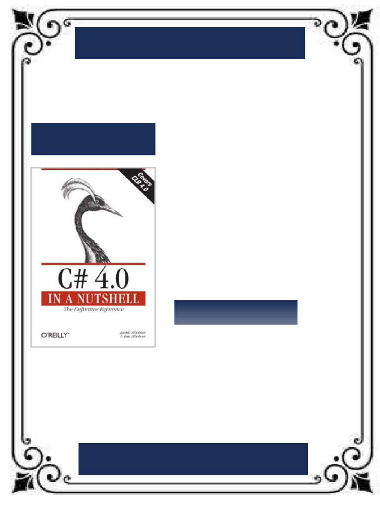 C 4 0 in a Nutshell The Definitive Reference Fourth Edition Joseph ...