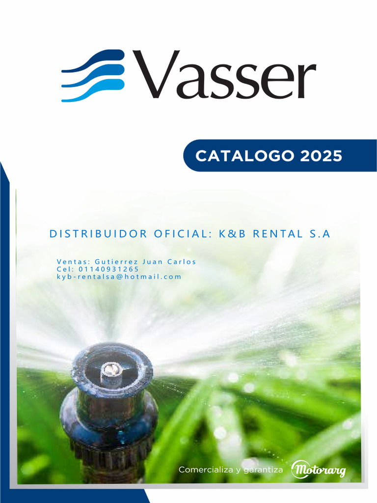 Catalogo Gral. Linea VASSER 2025 | PDF