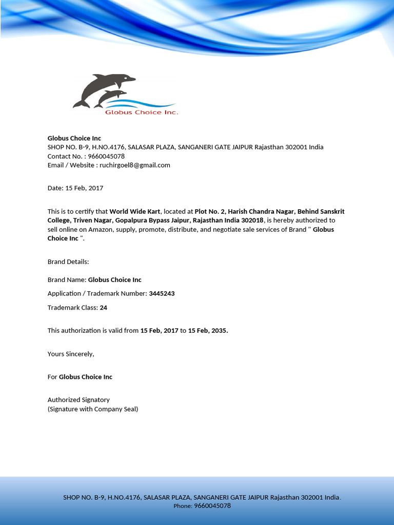 Blank Letterhead Template | PDF