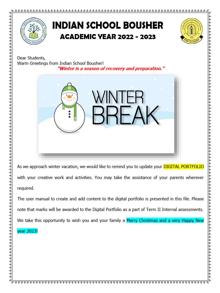 ISB-DIGITAL PORTFOLIO-USER MANUAL_2022-2023 | PDF | Gmail | Computing