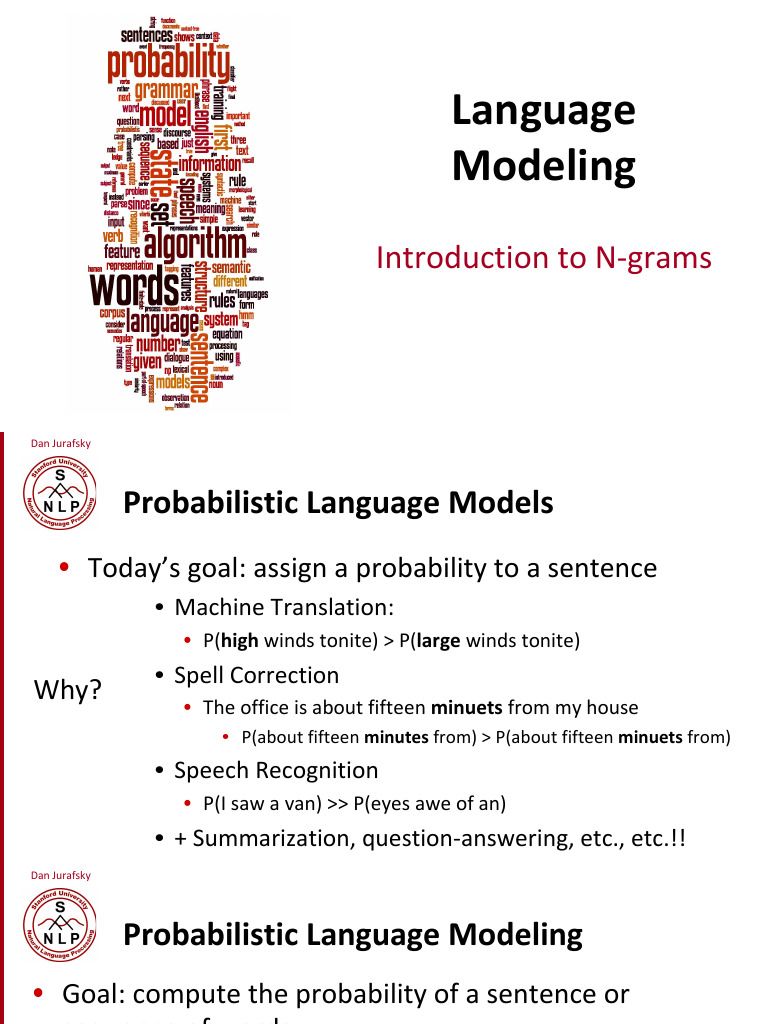 Lecture 4 N-gram Language Models | PDF | Applied Mathematics ...