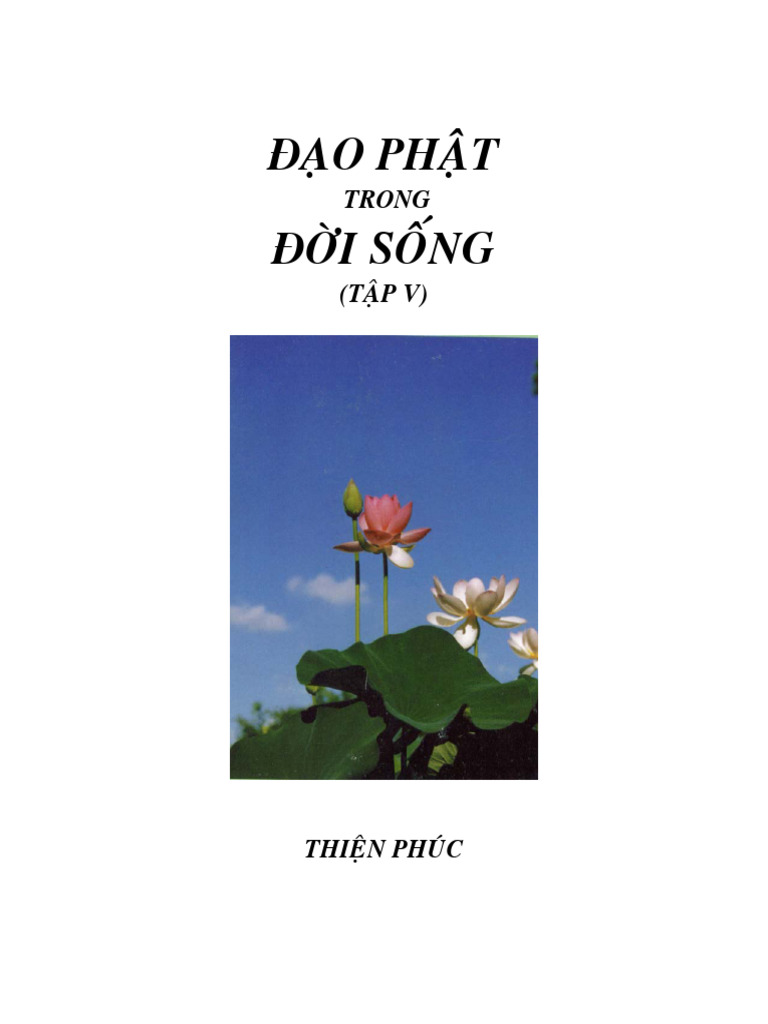 Dao Phat Trong Doi Song Tap V | PDF