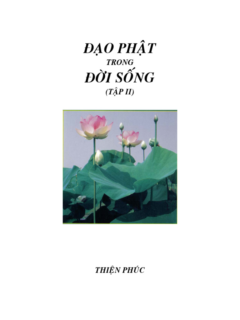 Dao Phat Trong Doi Song Tap II | PDF