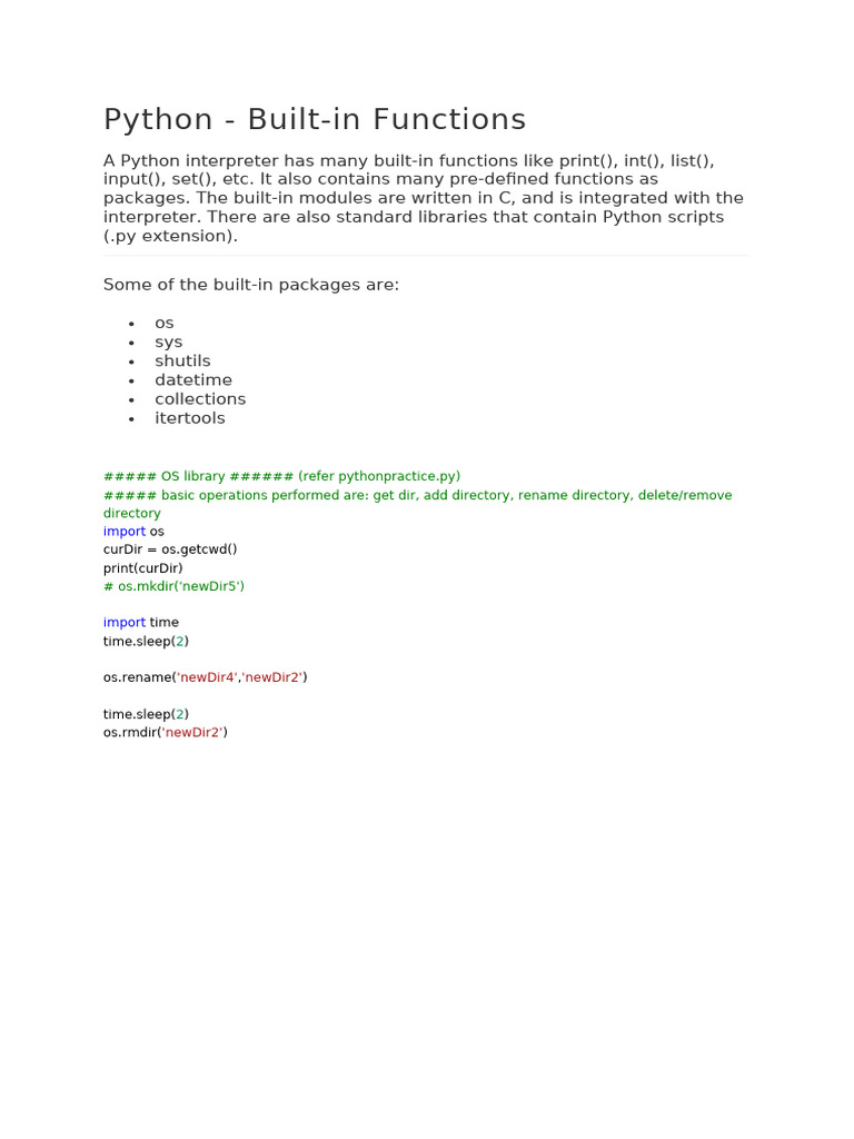 Python Packages and Data Access | PDF
