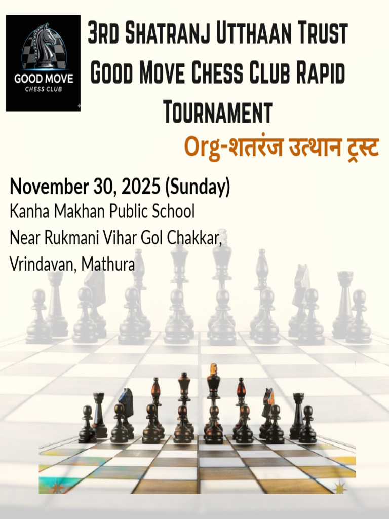 3rd Good Move Chess Club Rapid Tournament - 20251126 - 251126 - 222739 ...
