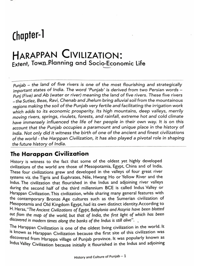 Harappan Civilization | PDF
