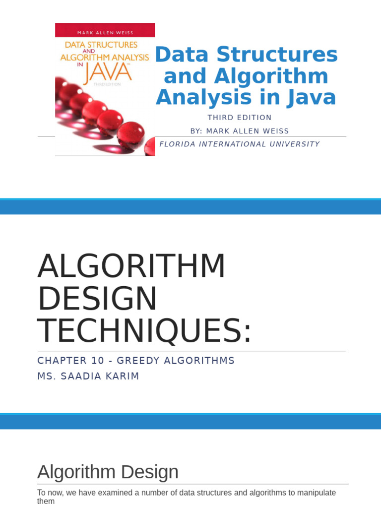 Lec17-Chap10-Algorithm Design Techniques | PDF | Process (Computing ...