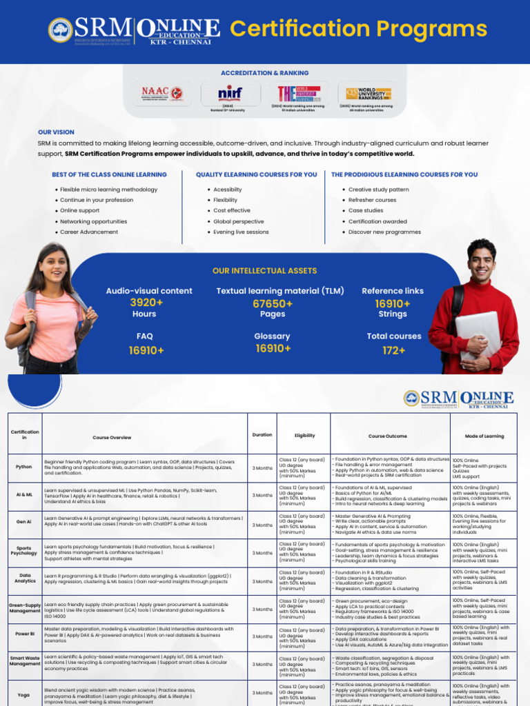 SRM Course A3 | PDF | Artificial Intelligence | Intelligence (AI ...