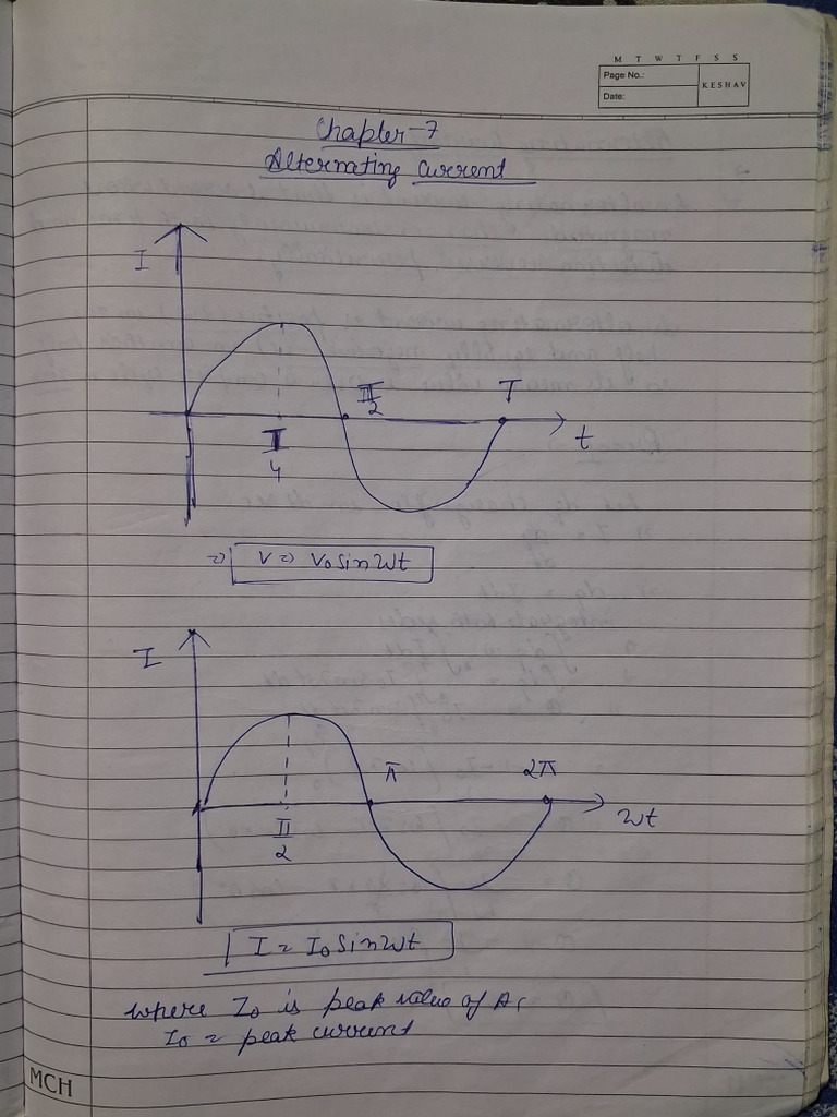 CH-7 Alternating Current | PDF