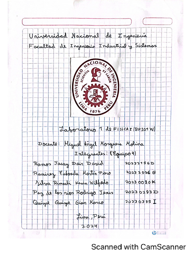 Lab 1 Fi W Ramos Jacay Dair David | PDF