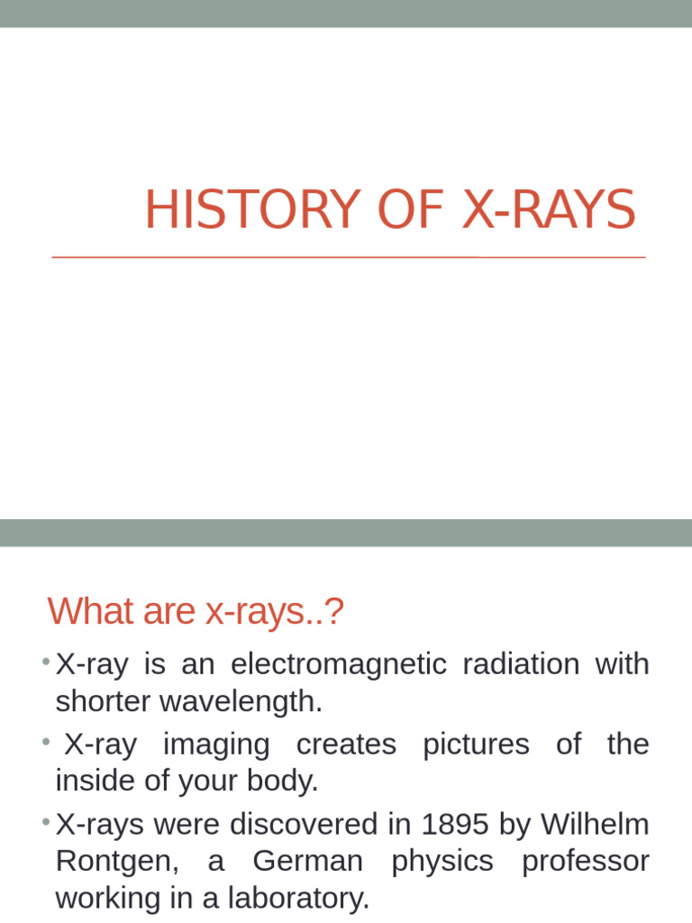 Production of X-Rays | PDF | X Ray | Electron