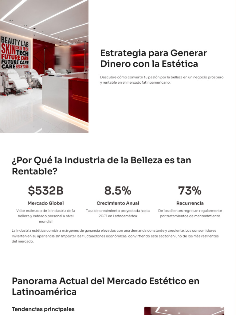 Monetiza tu Pasión por la Belleza | PDF | Marketing | Negocios económicos