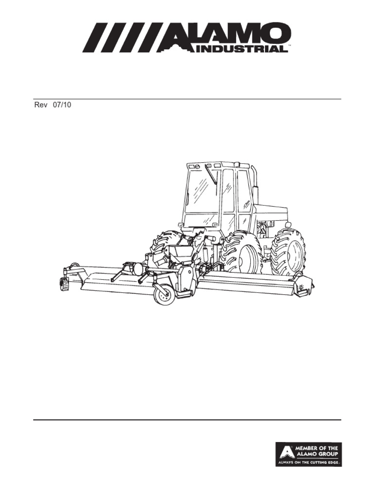 Alamo Mott Versa Pro Flail Mower Parts Manual | PDF | Tractor | Mower