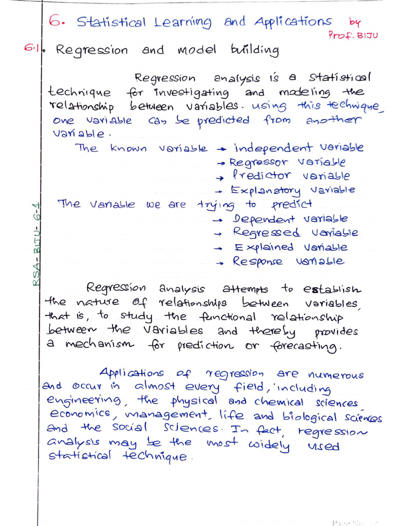 RSA Chapter 6 Notes | PDF | Interpolation | Mathematics