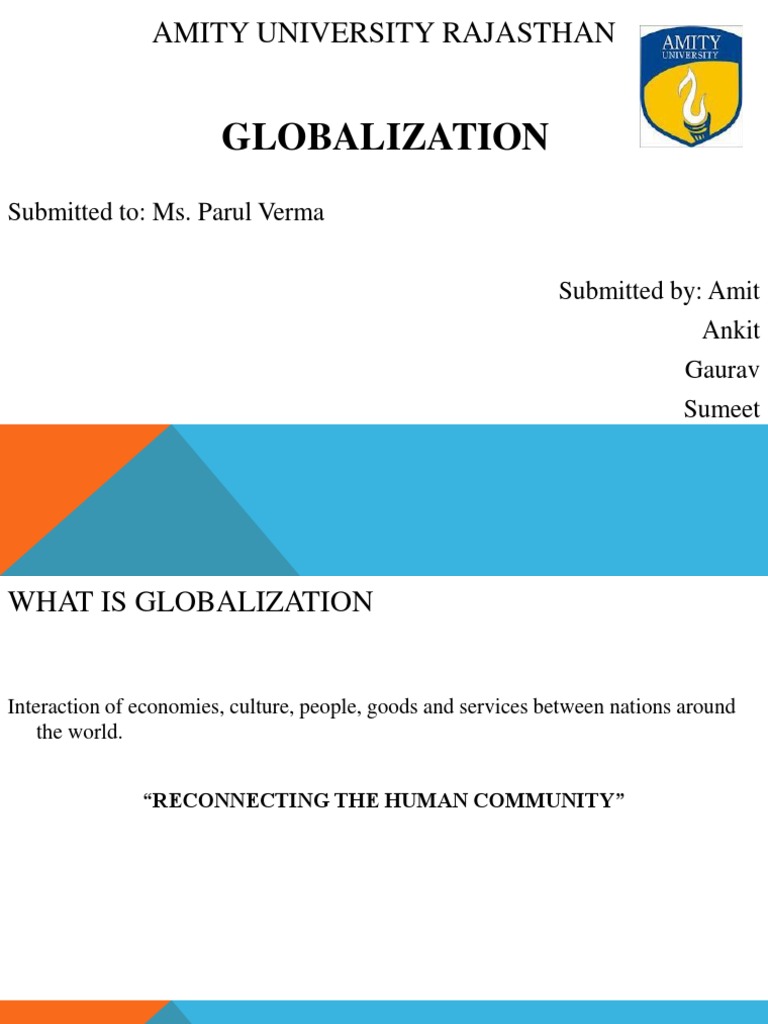 Globalization PP T | PDF | Politics