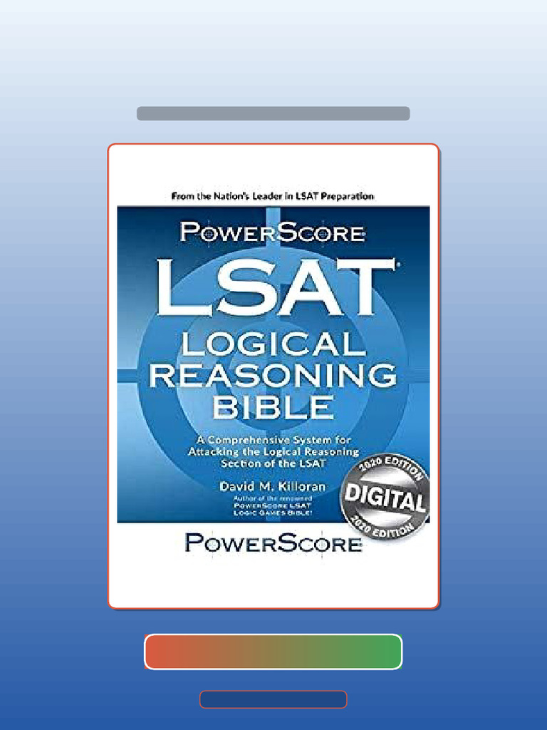 Test Bank for the PowerScore Digital LSAT Logical Reasoning Bible ...