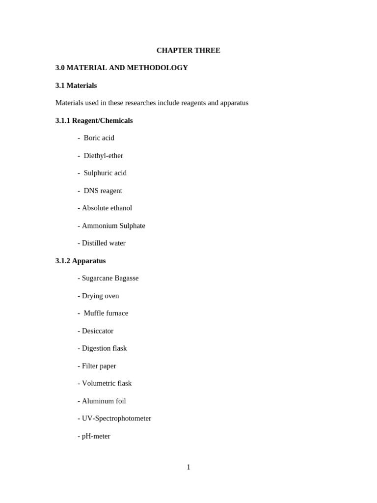 Chapter Three - Five | PDF | Fermentation | Chemistry