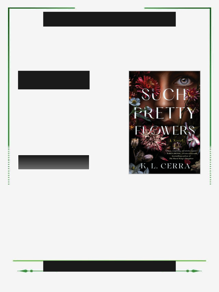 Such Pretty Flowers K. L. Cerra ebook complete full length | PDF