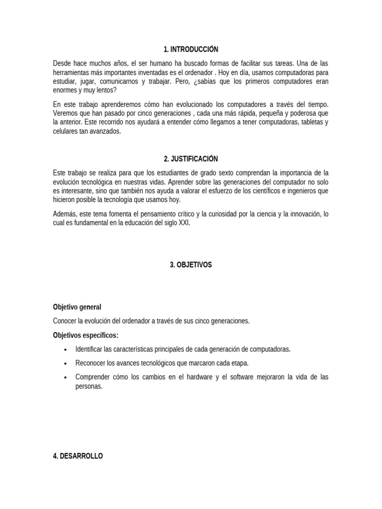 Evolución de las computadoras: 5 generaciones | PDF | Circuito ...