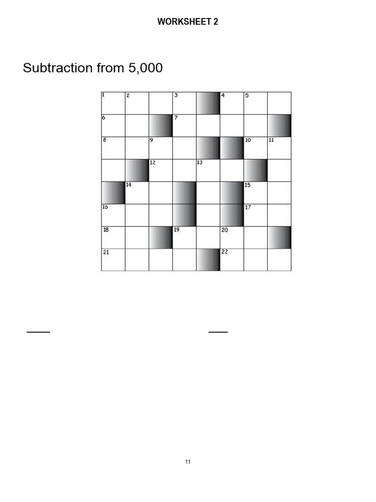 CBSE Class 4 Maths Revision Worksheet (133) - Subtraction | PDF