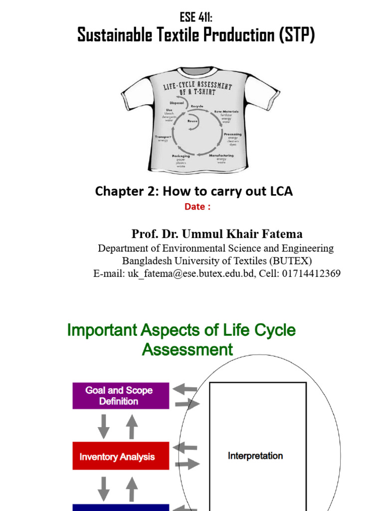 Lecture Howto Do LCA-IV | PDF
