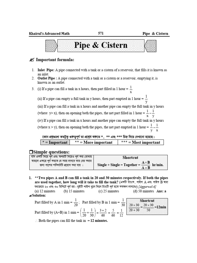 Microsoft Word - 16. 100% Pipe-Cistern 8-11-2019.Docx | PDF | Plumbing ...