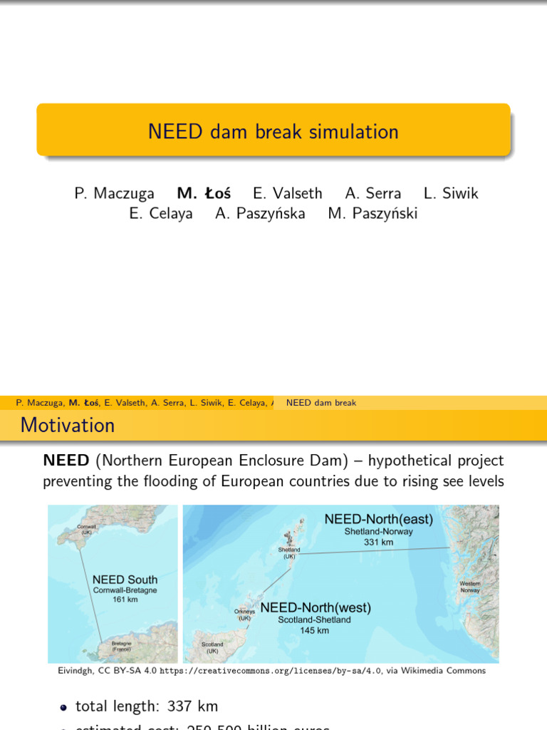 NEED Dam Break Simulation Analysis | PDF | Applied Mathematics | Algorithms