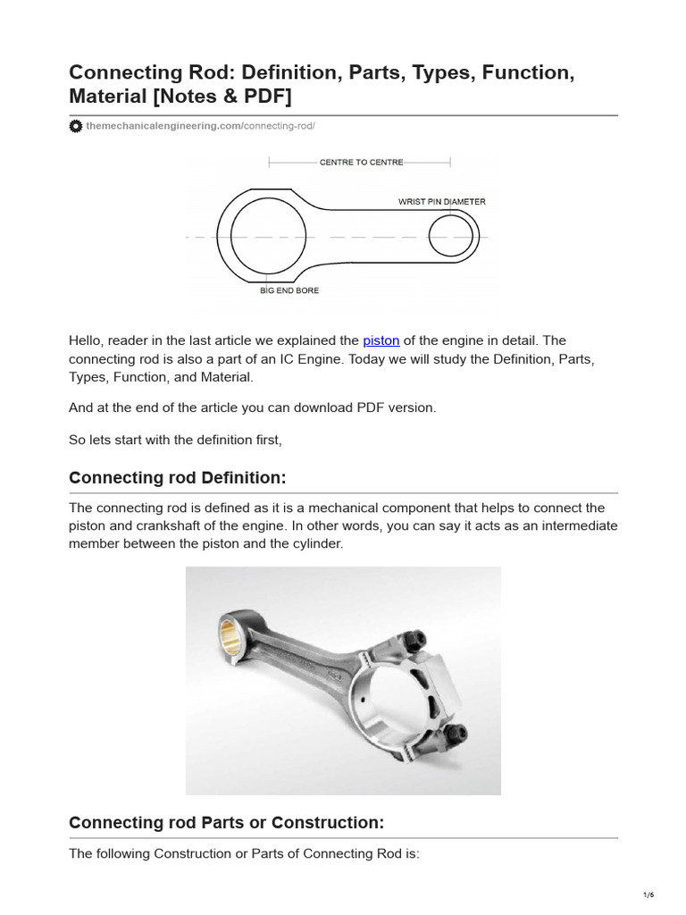 Themechanicalengineering.com-Connecting Rod_ Definition, Parts, Types ...