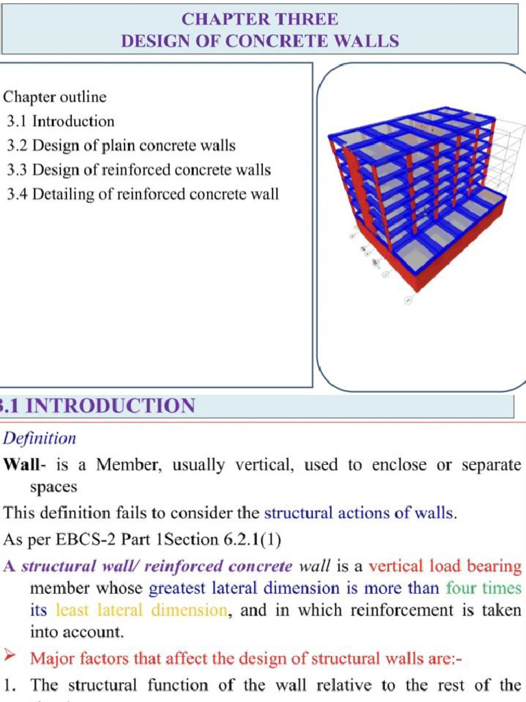 Reinforcement Structure-==Chap 3 | PDF